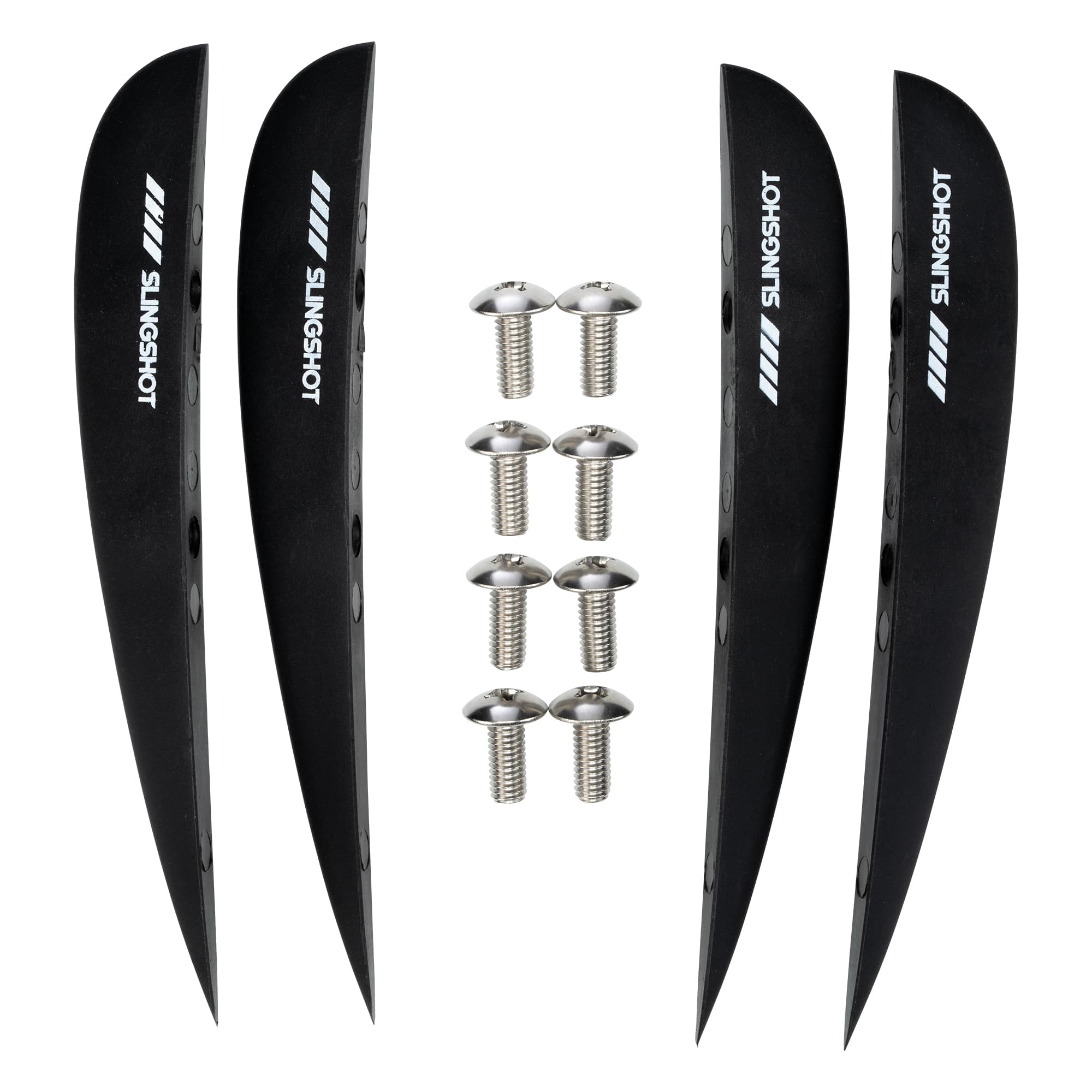Slingshot 6" Wake Fin- pack of 4, black