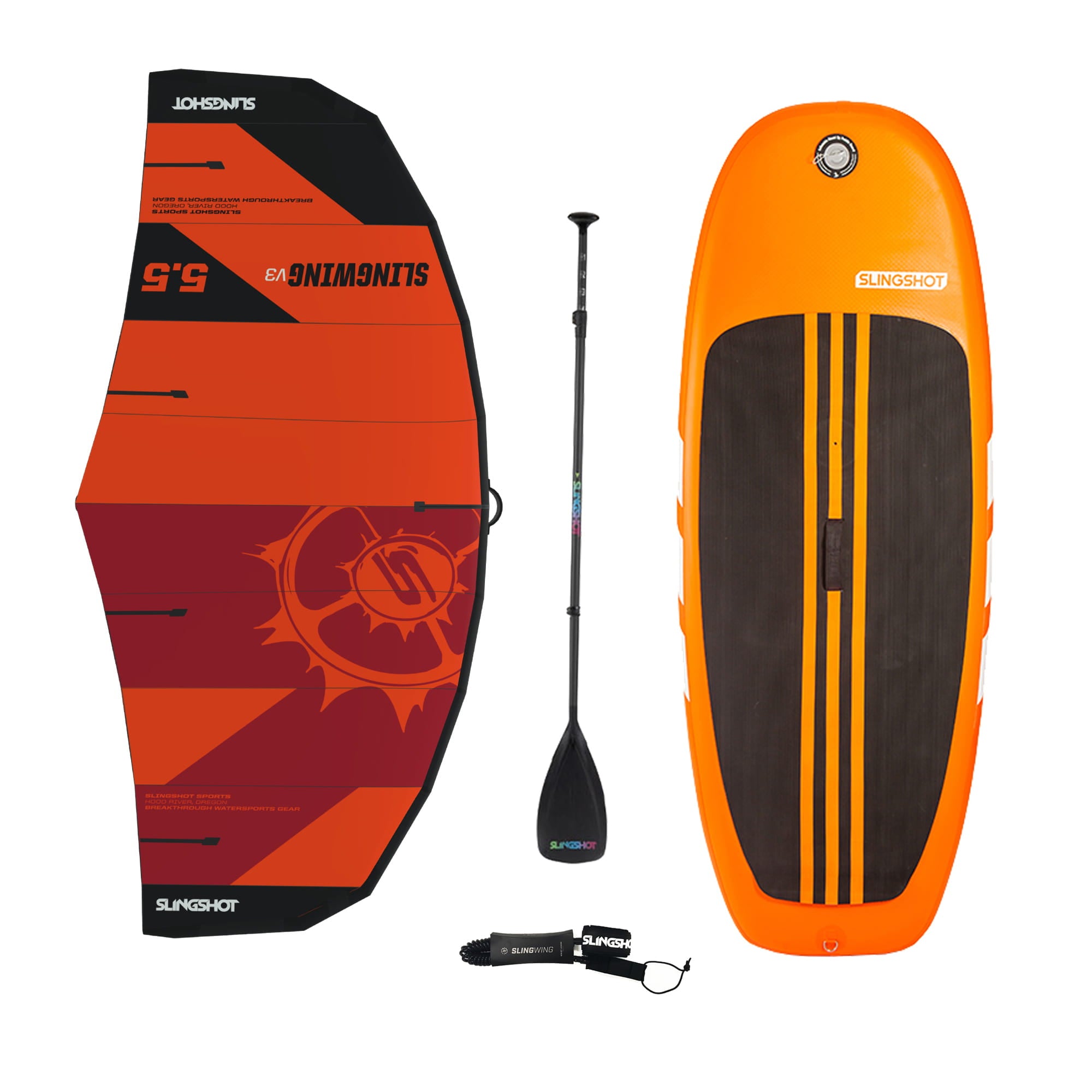 Slingshot Tracker Board & SlingWing V3 Package | Stand Up Paddleboard